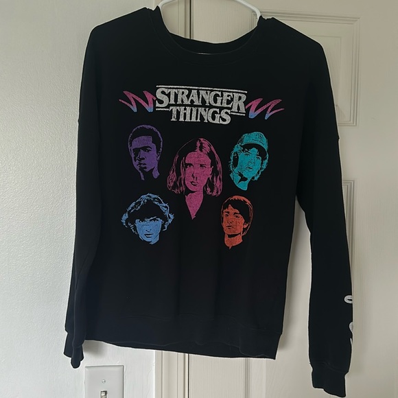 Netflix | Tops | Stranger Things Sweatshirt | Poshmark